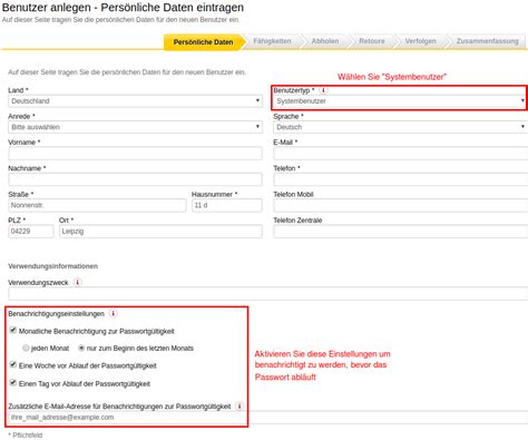 Welche Zugangsdaten Müssen Für Versendenshipping Verwendet Werden