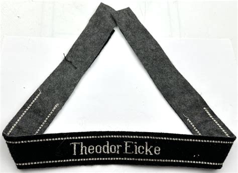 Ww2 German Nazi Theodore Eicke 3nd Waffen Ss Panzer Totenkopf Division