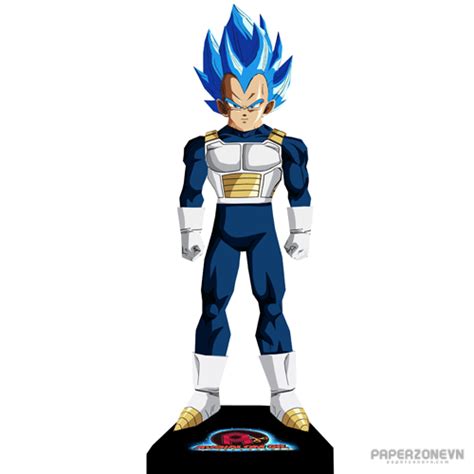 Dragon Ball Figures Dragon Ball Vegeta Super Saiyan Blue Paperzone Vn