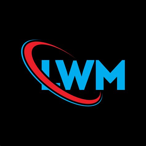 LWM Logo LWM Letter LWM Letter Logo Design Initials LWM Logo Linked With Circle And Uppercase