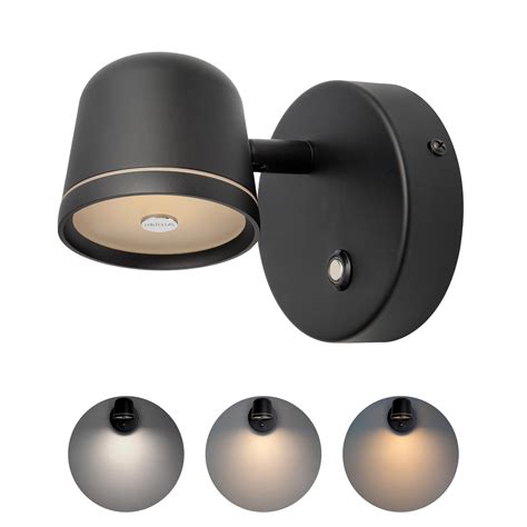Aisilan Led Modern Wall Sconce With Touch Switchdimmable Indoor Wall
