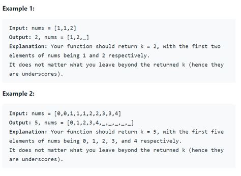 26 remove duplicates from sorted array