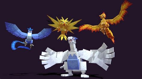 Lugia 3d Models Sketchfab