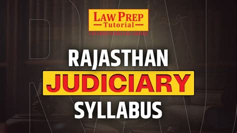 Rajasthan Judiciary Rjs Exam 2025 Full Information
