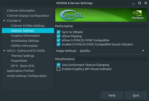 Enabling Nvidia G Sync On Linux Mint Cinnamon