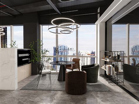 极简办公空间纯净的极致之美 —— 日出设计 你的私人定制柒 站酷zcool