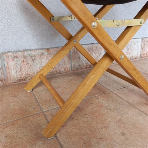 Wooden Director Chair Vintage Folding Director Style Chair Folding