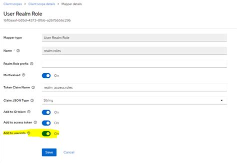 Keycloak Missing Data In The Userinfo Response · Issue 16403 · Keycloakkeycloak · Github