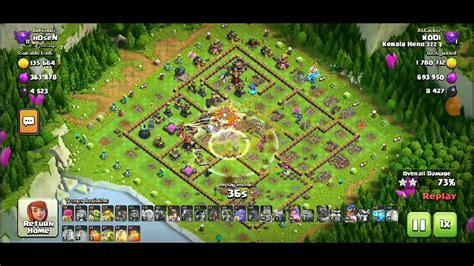 Coc Th16 Super Archer Hybrid Attack Youtube