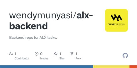 Github Wendymunyasialx Backend Backend Repo For Alx Tasks