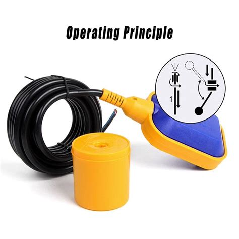 Automatic Water Level Controller Float Switch For 3m To 10m Tank Water
