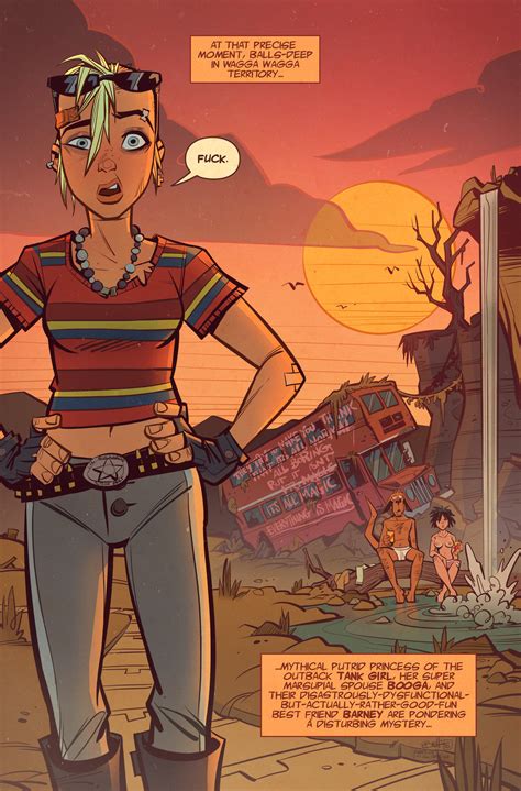 First Look Tank Girl Two Girls One Tank 1