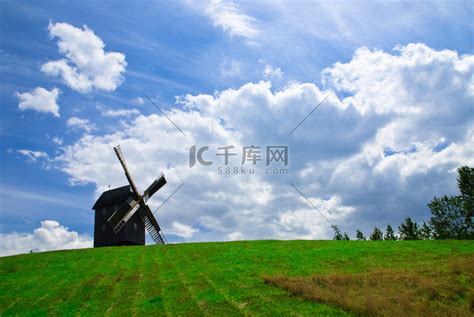 风车高清摄影大图 千库网