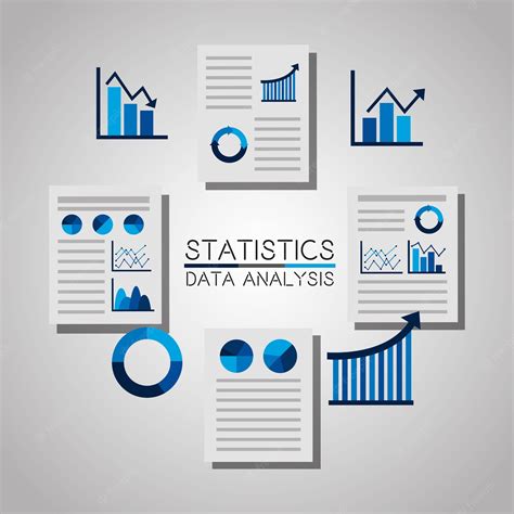 Premium Vector Statistics Data Analysis