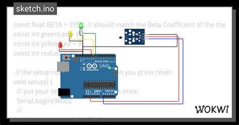Temperature Warning System Shahad Waleed 202011118 Wokwi Esp32