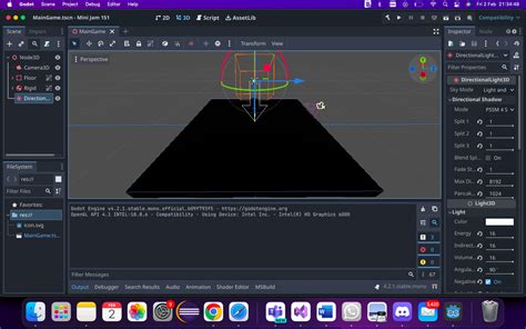 Problem With Directional Light It S Not Lighting Up My Scene Shaders Godot Forum