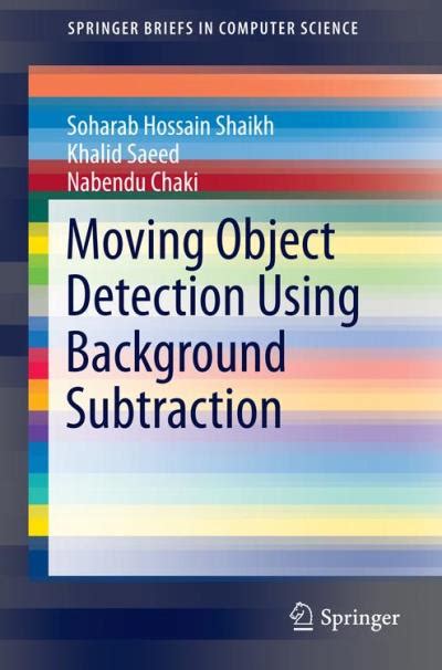 Moving Object Detection Using Background Subtraction Poche Soharab