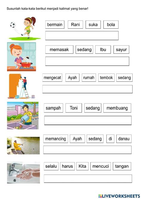 Menyusun Kata Online Exercise Artofit