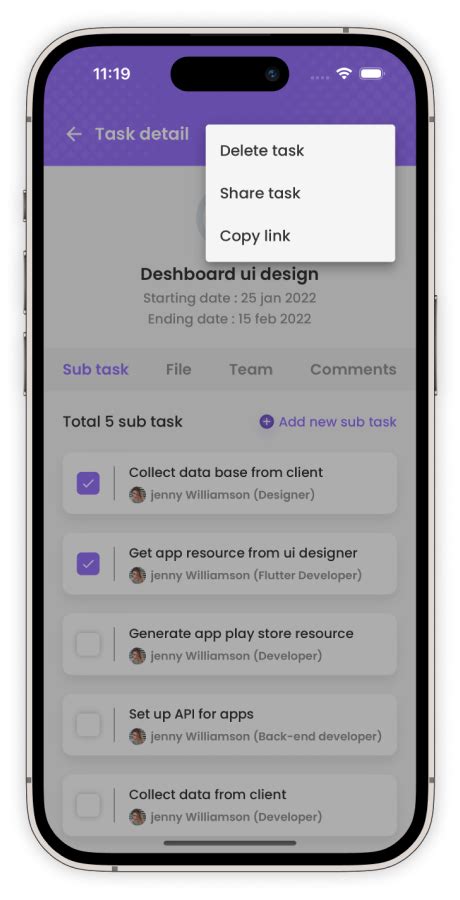 Task Organizer App Task Management App Planning App Task Planner App Ionic Gotask By