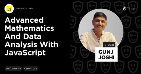 Javascript For Scientific Computing By Gunj Joshi