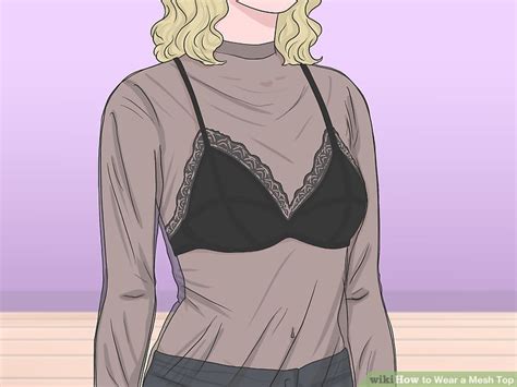 Ways To Wear A Mesh Top WikiHow