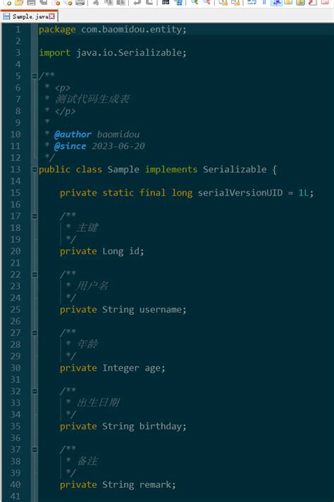代码生成问题：连接sqlserver数据库生成代码时无法获取表和字段的注释comment · Issue 5419 · Baomidoumybatis Plus · Github