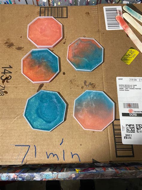 First Time With An Epoxy Pour… R Epoxy