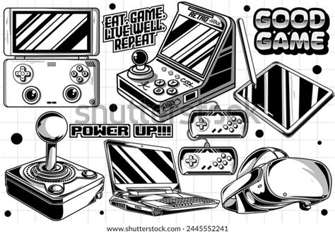 Retro Controller Over 34205 Royalty Free Licensable Stock