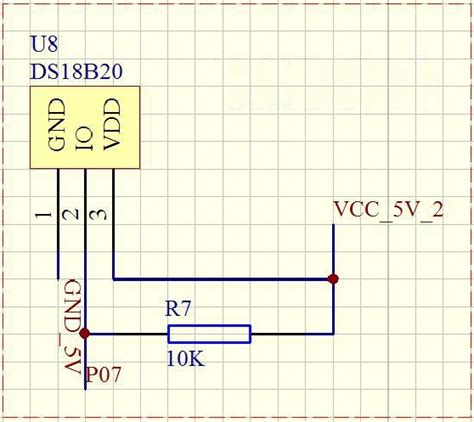 DS18B20 Temperature Sensor The Schematic Diagram Of DS18B20 Is Shown In Download Scientific