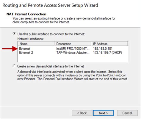 Configuring Nat On The Isa Gateway Windows Server Instasafe