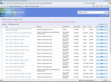Windows 7 Client Drivers Available For Download Softpedia