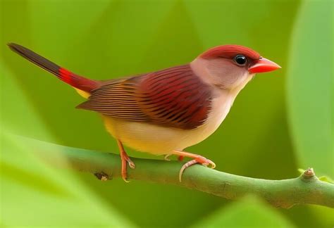 Vibrant And Colorful Bird Species Premium Ai Generated Image
