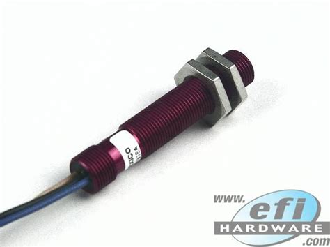 High Speed Hall Effect Sensor Threaded Cable View