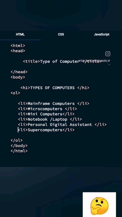 Html Code To Print Orders List Html Htmlcoding Codinggyan Code Coder Yt Coding Shorts