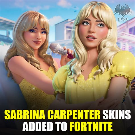 Top 10 Nerd Sabrina Carpenter Skins Have Been Added To Facebook
