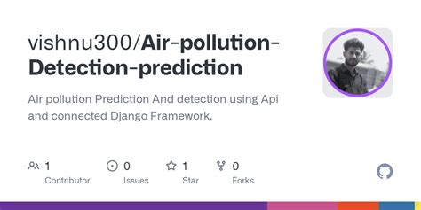 Github Vishnu300air Pollution Detection Prediction Air Pollution Prediction And Detection