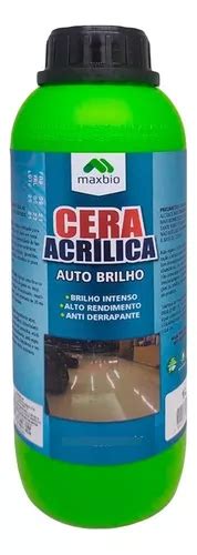 Cera Acrílica Incolor Auto Brilho 1 Litro Parcelamento Sem Juros