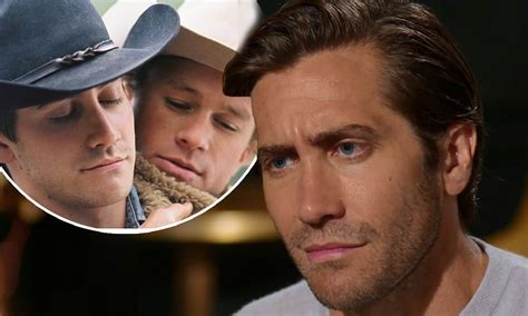 Jake Gyllenhaal And Heath Ledger Kiss