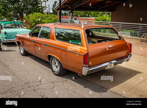 Des Moines Ia July 02 2022 High Perspective Rear Corner View Of A