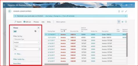 Mastering Keyboard Shortcuts And Filter Comparison Syntax In Microsoft Dynamics Business Central