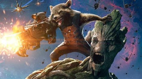 James Gunn Beri Detail Film Rocket And Groot Greenscene