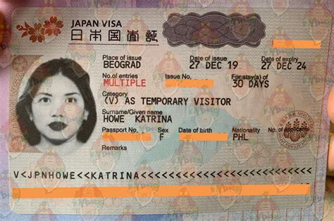 How To Apply For Five Year Multiple Entry Japan Tourist Visa For Filipinos