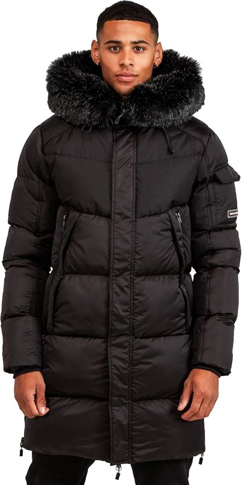 Kings Will Dream Kwd Elway 8065 Long Puffer Parka Faux Fur Hood