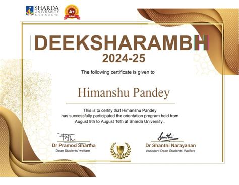 Himanshu Pandey On Linkedin Shardauniversity Btechcse Orientation Newbeginnings Engineering