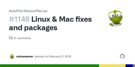 Linux And Mac Fixes And Packages · Issue 1148 · Ardupilotmissionplanner · Github