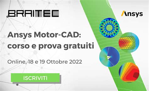 Ansys Motor Cad Corso E Prova Gratuiti Iscriviti