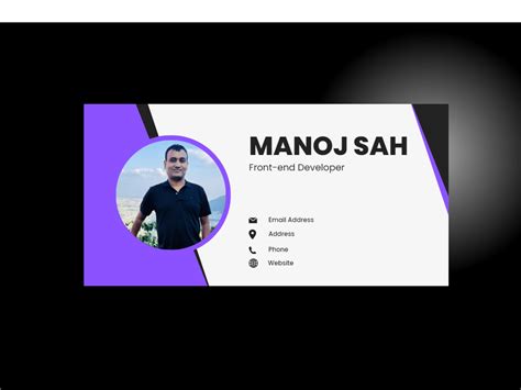 Email Signature Html Clickable Html Email Signature Upwork