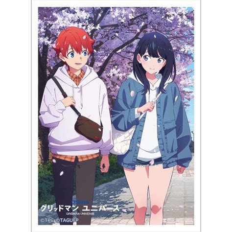 GRIDMAN UNIVERSE Original Illustration Sleeve Yuta Rikka Cherry