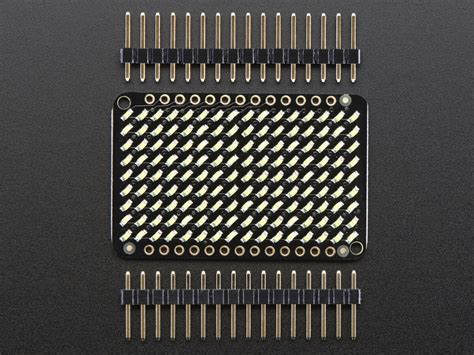 Adafruit Led Charlieplexed Matrix 9x16 Leds Cool White 2974 Eckstei 9 95