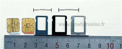 Purported Nano-SIM Tray Of Next iPhone Along With Home Button Revealed ...